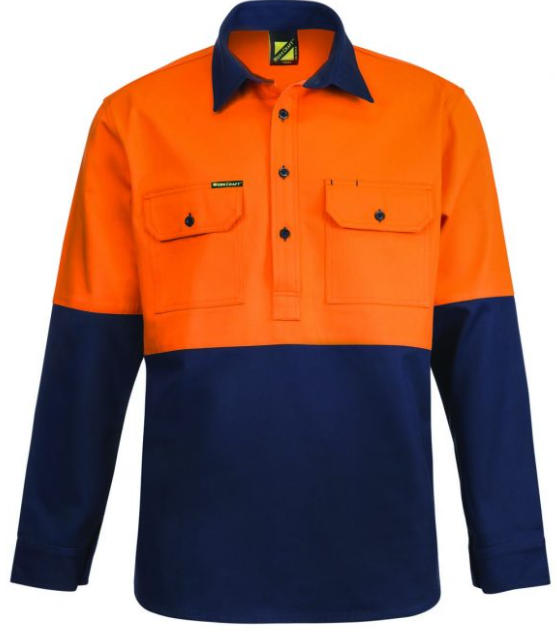 WorkCraft HYBRID HEAVY DUTY COTTON SHIRT | Evolution Safety Australia