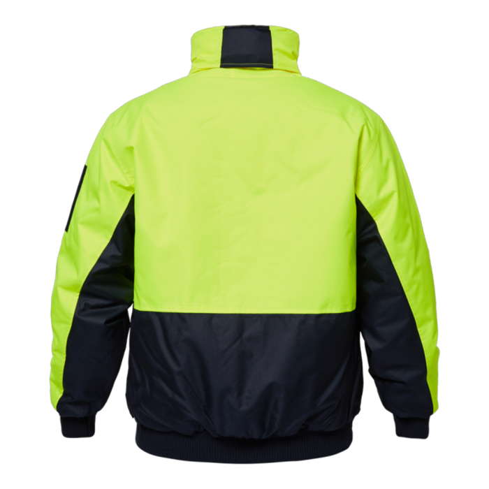 WorkCraft Hi Vis Modern Bomber Jacket | Evolution Safety Australia