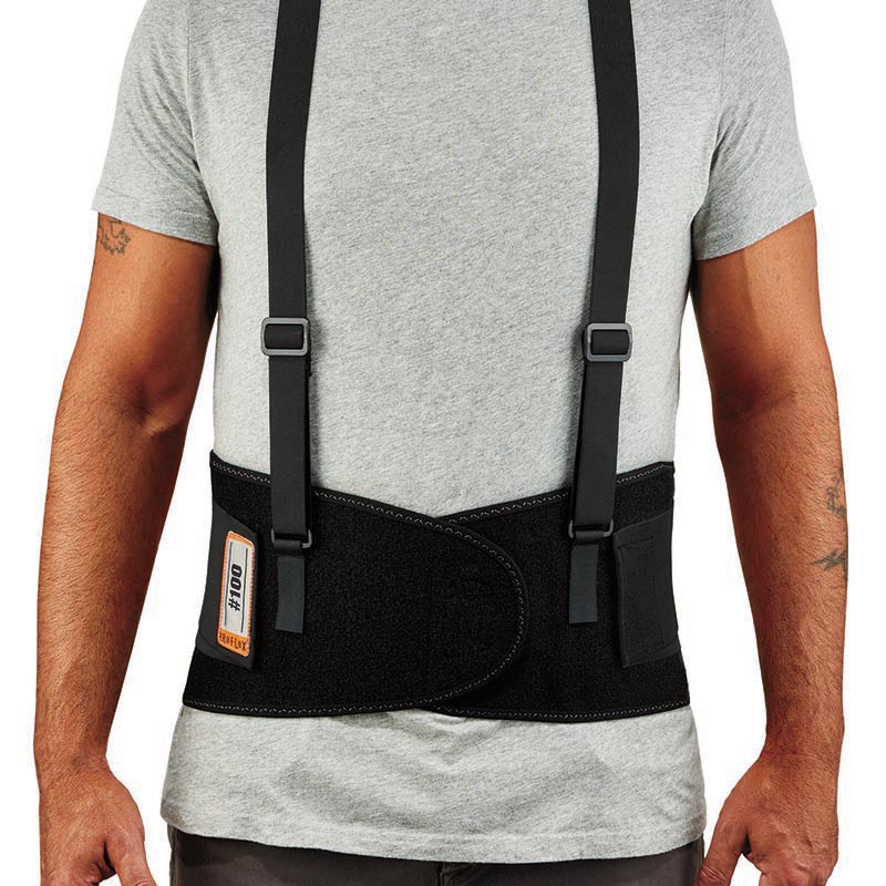 PROFLEX® 100 ECONOMY SPANDEX BACK SUPPORT BRACE | Evolution Safety ...