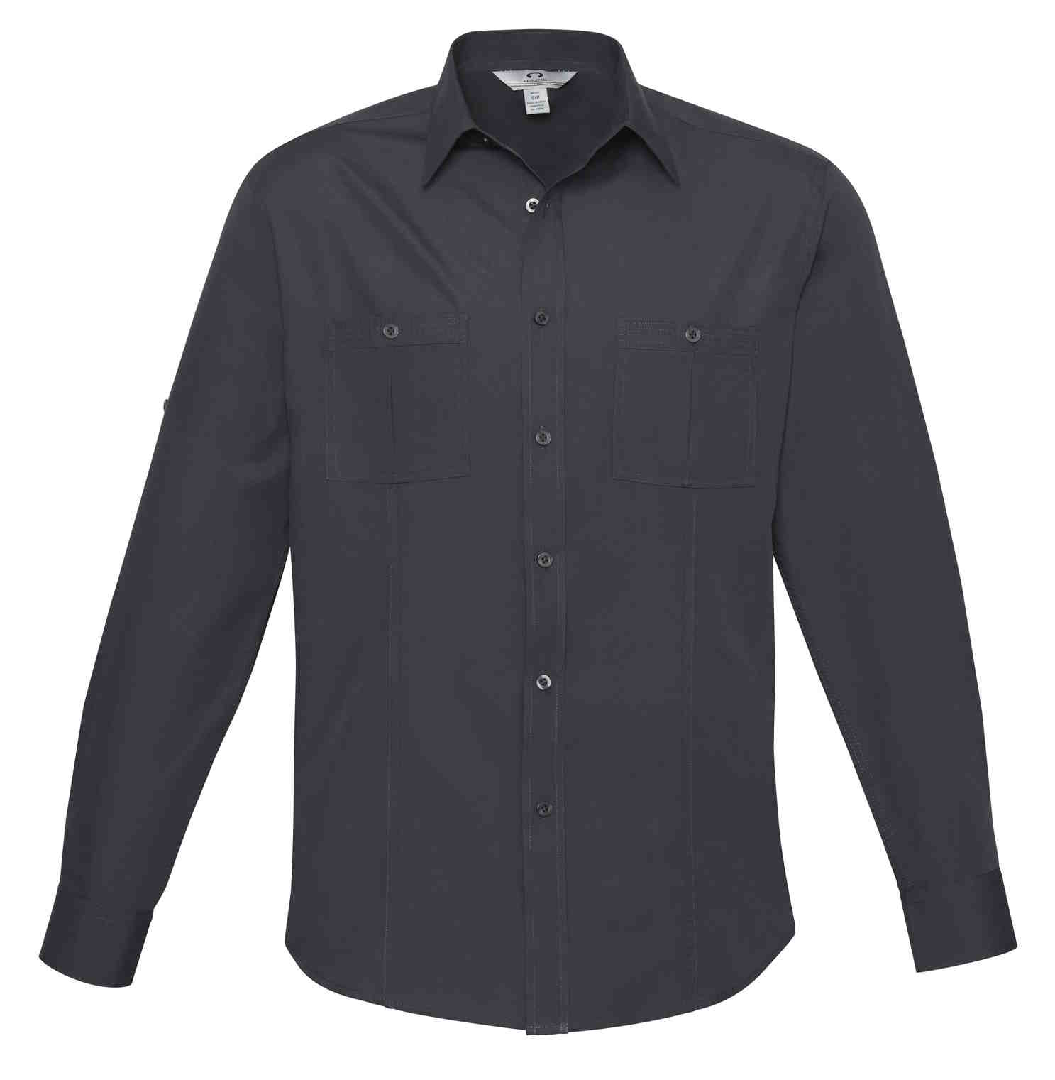 Biz Collection Mens Bondi Long Sleeve Shirt | Evolution Safety Australia